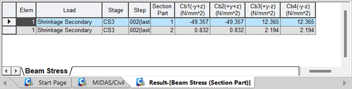 Differential Shrinkage in midas Civil Differential Shrinkage in midas Civil
